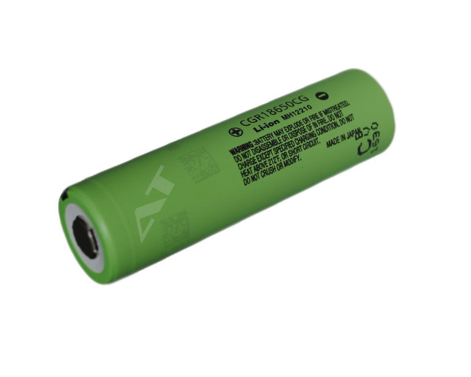 Panasonic CGR 18650 CG 2250mAh 3,6V Lithium-Ionen Akkus 18650 Panasonic